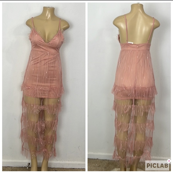 Balance Collection | Dresses | Gorgeous Blush Rose Balance Lace Maxi ...